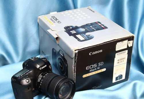 Canon 5D mark III + штатный 24-105 IS STM