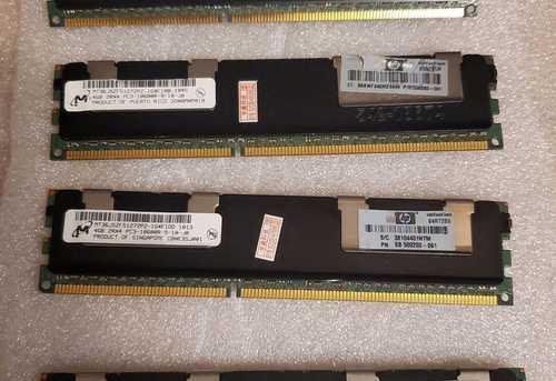 Серверная озу Micron 4x4Gb CL9 MT36jszf51272PZ