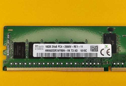 DDR4 16GB 2666 MHz ECC REG HP SK hynix серверная