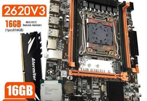 Atermiter x99 +2620v3+ 16gb Комплект