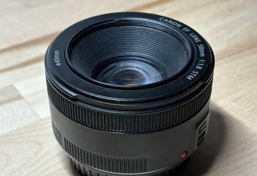 Обьектив Canon EF 50mm 1.8 STM