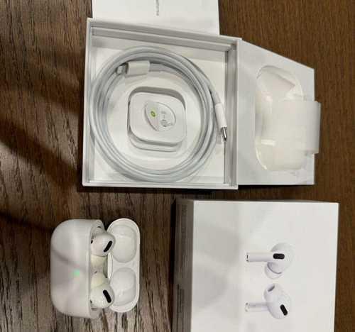 Наушники apple Airpods pro оба, с коробкой