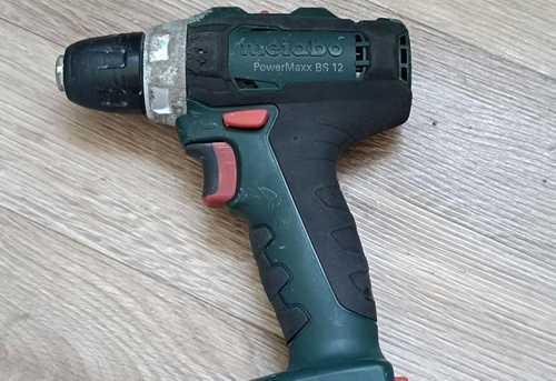 Шуруповерт metabo powermaxx bs 12