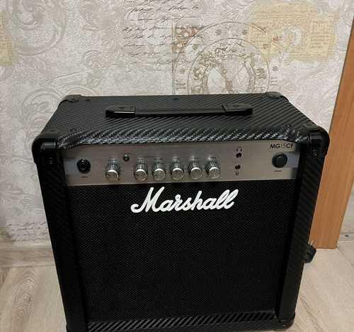 Гитарный комбоусилитель marshall mg15cf