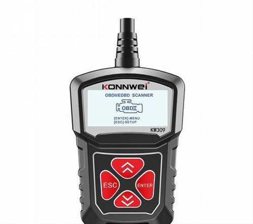 Портативный автосканер Konnwei KW310 OBD2