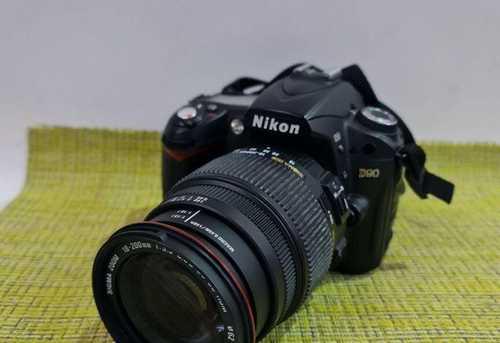 Nikon d90 + sigma 18-200