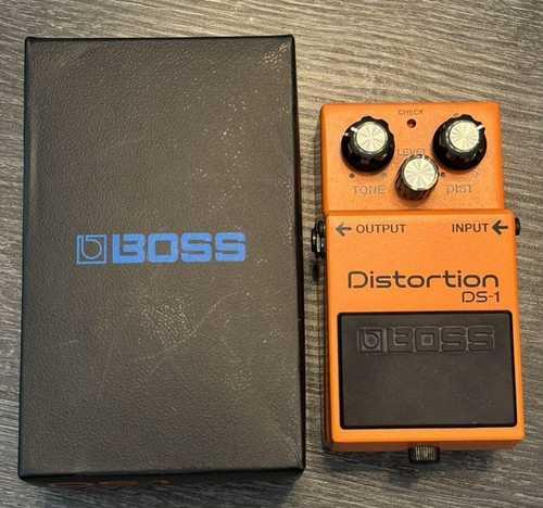 Гитарная педаль boss distortion/ DS-1