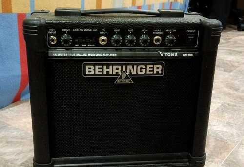 Behringer GM108 V-Tone гитарный комбо усилитель