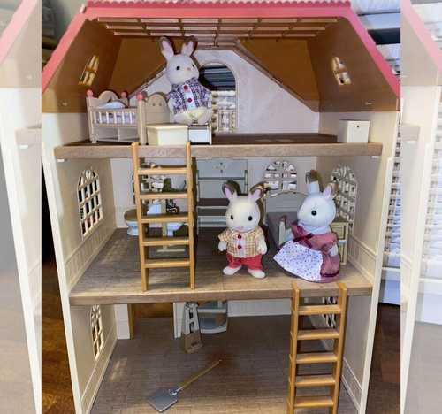 Sylvanian families домик с мебелью