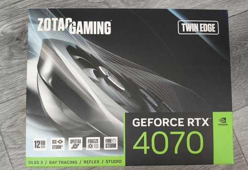 Видеокарта Nvidia RTX 4070 12GB Zotac