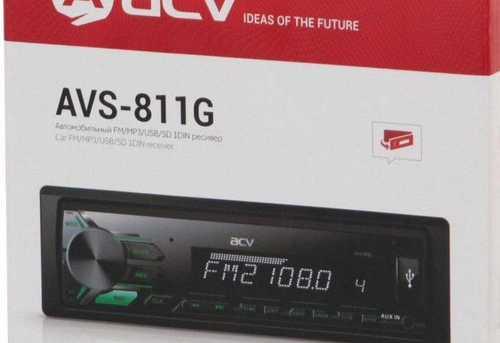 Автомобильная магнитола ACV AVS-811G (USB - ресиве