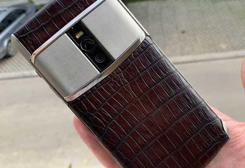 Vertu New Signature Touch Pure Navy Alligator, 4/64 ГБ