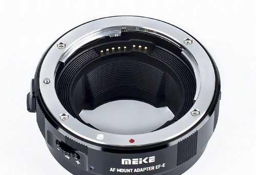Адаптер Meike MK-efte-B Canon EF на Sony E