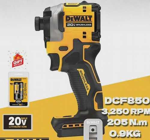 Аккумуляторный ударный драйвер dewalt