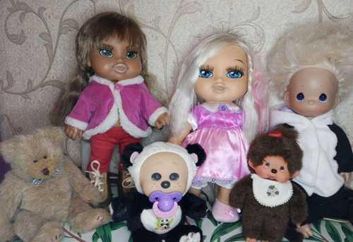 Куклы Bratz, мягкие игрушки