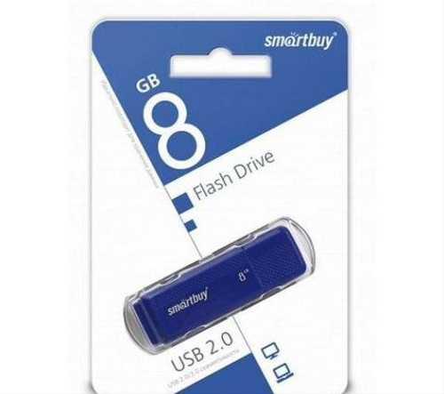 Флешка USB 8Gb Smartbuy Dock Blue