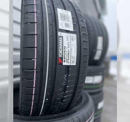 Yokohama Advan Sport V107E 275/40 R21 и 315/35 R21 Y