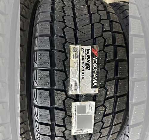 Yokohama Ice Guard G075 275/40 R22 107Q