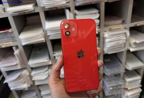Корпус iPhone 12 красный (Арт.90875)