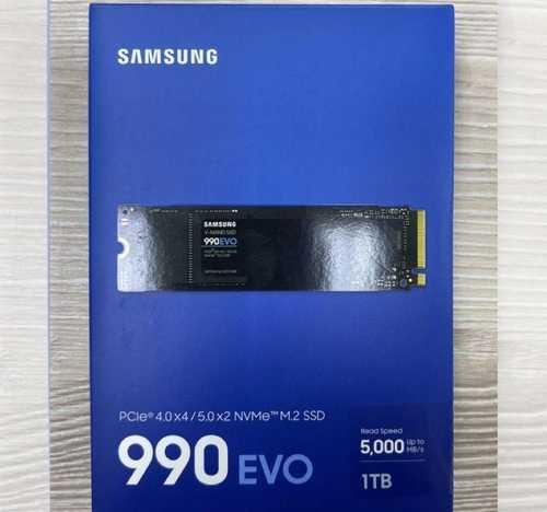 SSD M.2 1Tb Samsung 990 EVO MZ-V9E1T0BW