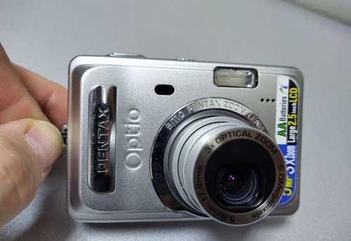 Pentax Optio S55 цифровая винтажная фотокамера