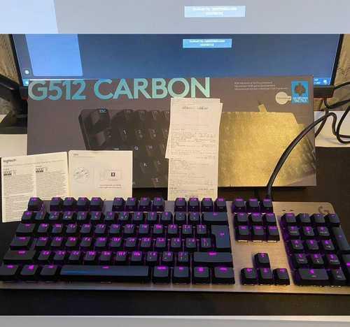 Клавиатура Logitech G512 Carbon