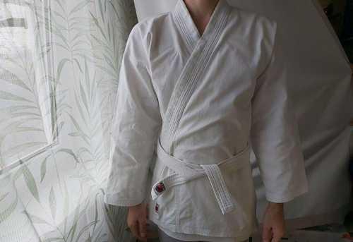 Куртка кимоно для дзюдо на взрослого 170-180 см