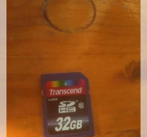 Карта памяти 32 гб transcend