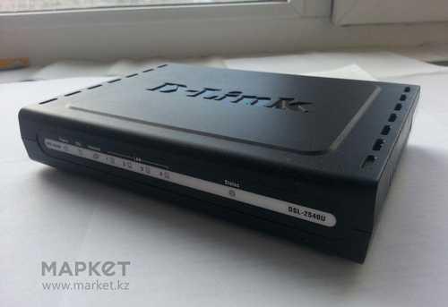 Внешний adsl-модем D-link DSL-2540U