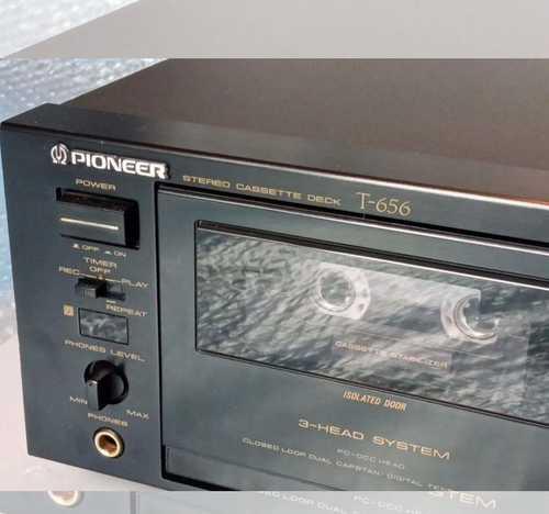 Дека кассетная топовая Pioneer T-656, Япония