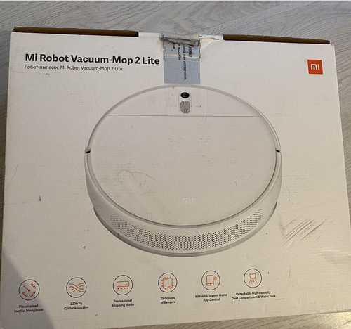 Робот пылесос xiaomi mi robot vacuum mop 2 lite