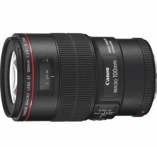 Canon 100mm f/2.8L IS USM Macro EF новый