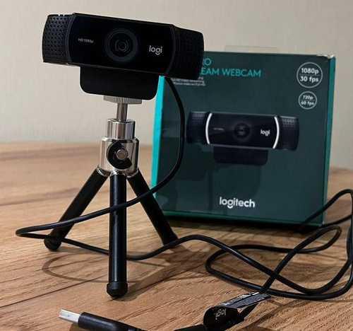 Веб-камера Logitech C922 pro HD Stream Webcam