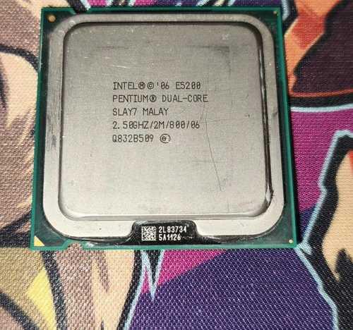 Процессор Intel Pentium E5200