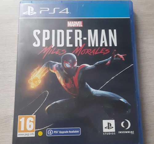 Spider man miles morales ps4 диск