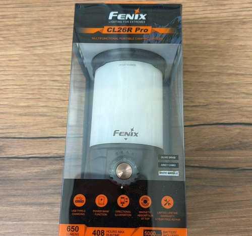 Кемпинговый фонарь Fenix CL26R Pro