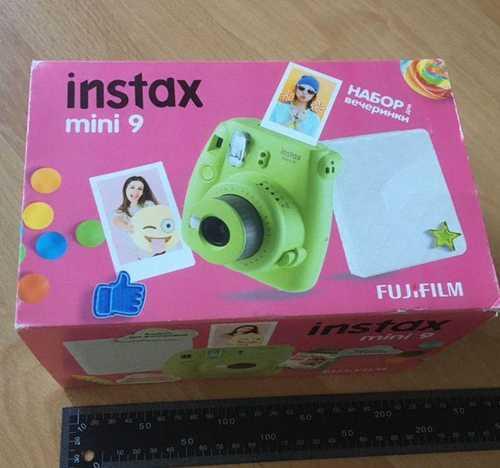 Коробка пустая от instax fujifilm mini 9