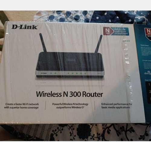 Wifi роутер d link 615