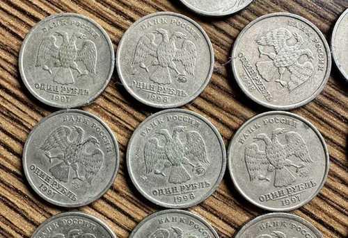 Монета 1 рубль 1997 год
