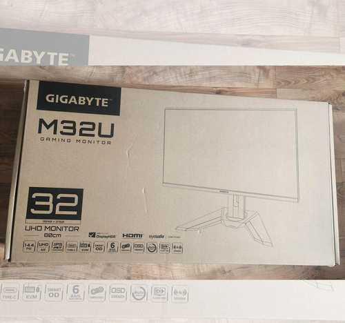 Игровой монитор gigabyte M32U 32" 4к 144Hz IPS SP