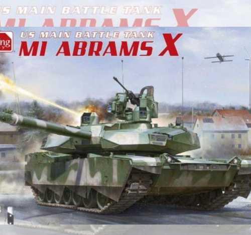 Сборная модель танка M1 Abrams X в 1:35