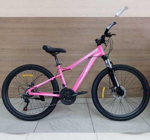 Скоростной велосипед Розовый новый