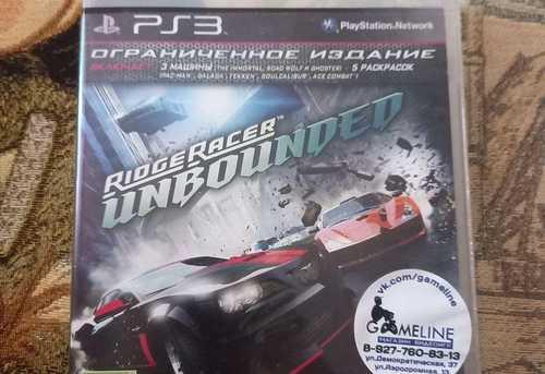 Ridge racer unbounded игра для PlayStation 3