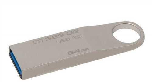 Флеш диск 64Gb USB 3.0 Kingston DataTraveler SE9 G