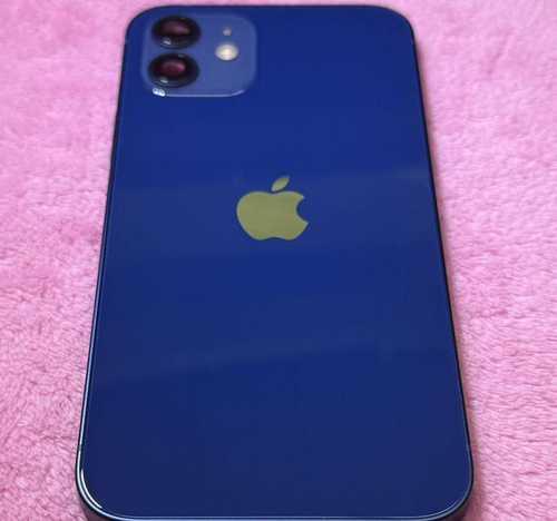 Корпус iPhone 12 Blue оригинал разбор