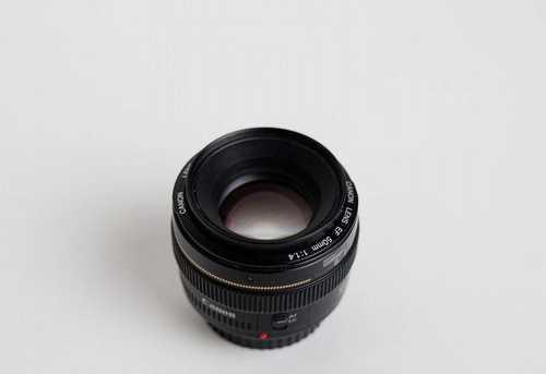 Объектив Canon EF 50mm 1:1.4 USM