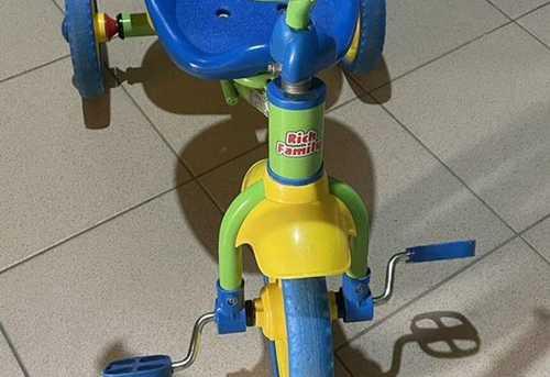 Детский трехколесный велосипед Rich Family