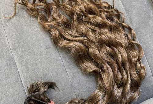 Детские волосы для наращивания 4-5 тона