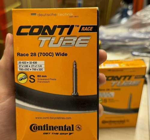 Камера Continental Race Tube 700x20-25c 60 мм