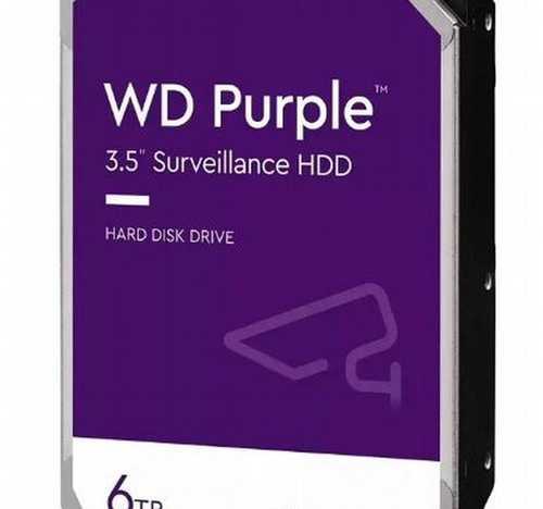 Жёсткий диск 6Tb sata-III WD Purple (WD63puru)